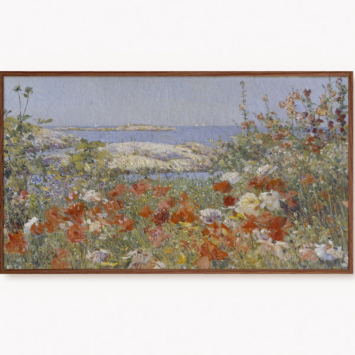 Poster Samsung Frame Tv Art Spring Painting, Vintage Summer Landscape ...