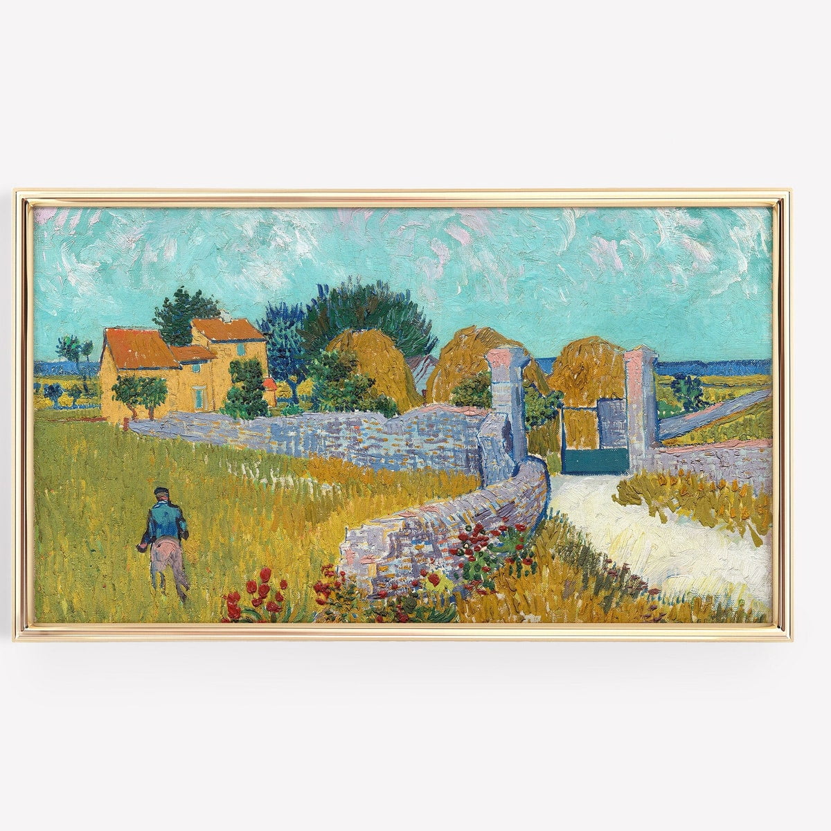 Poster Samsung Frame Tv Van Gogh | Vintage Landscape Oil Painting ...