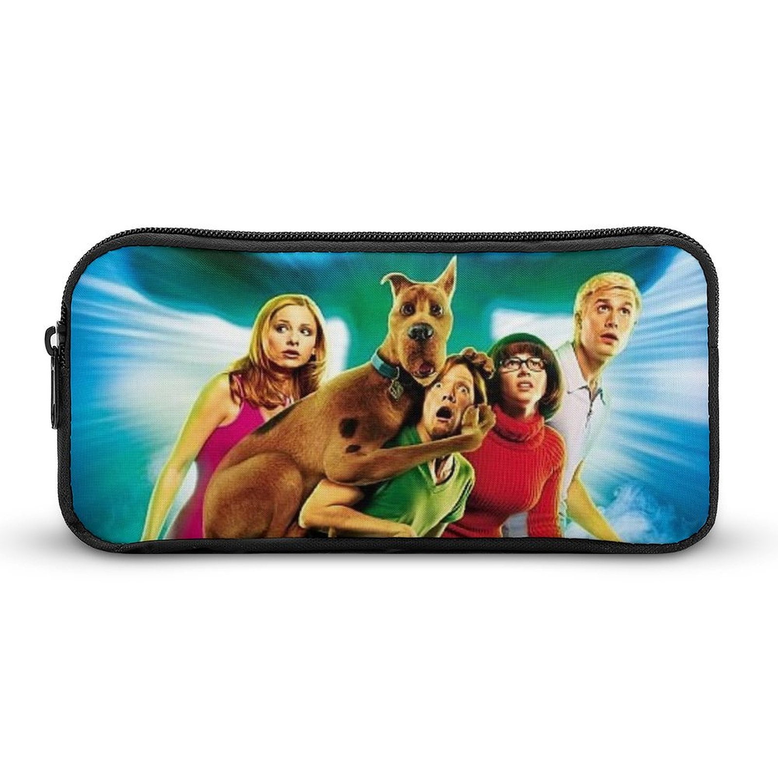 Poster Scooby Doo Pen Bag Pencil Case Makeup Bag Stationery Bag Coin Purse Key Pouch Office ...