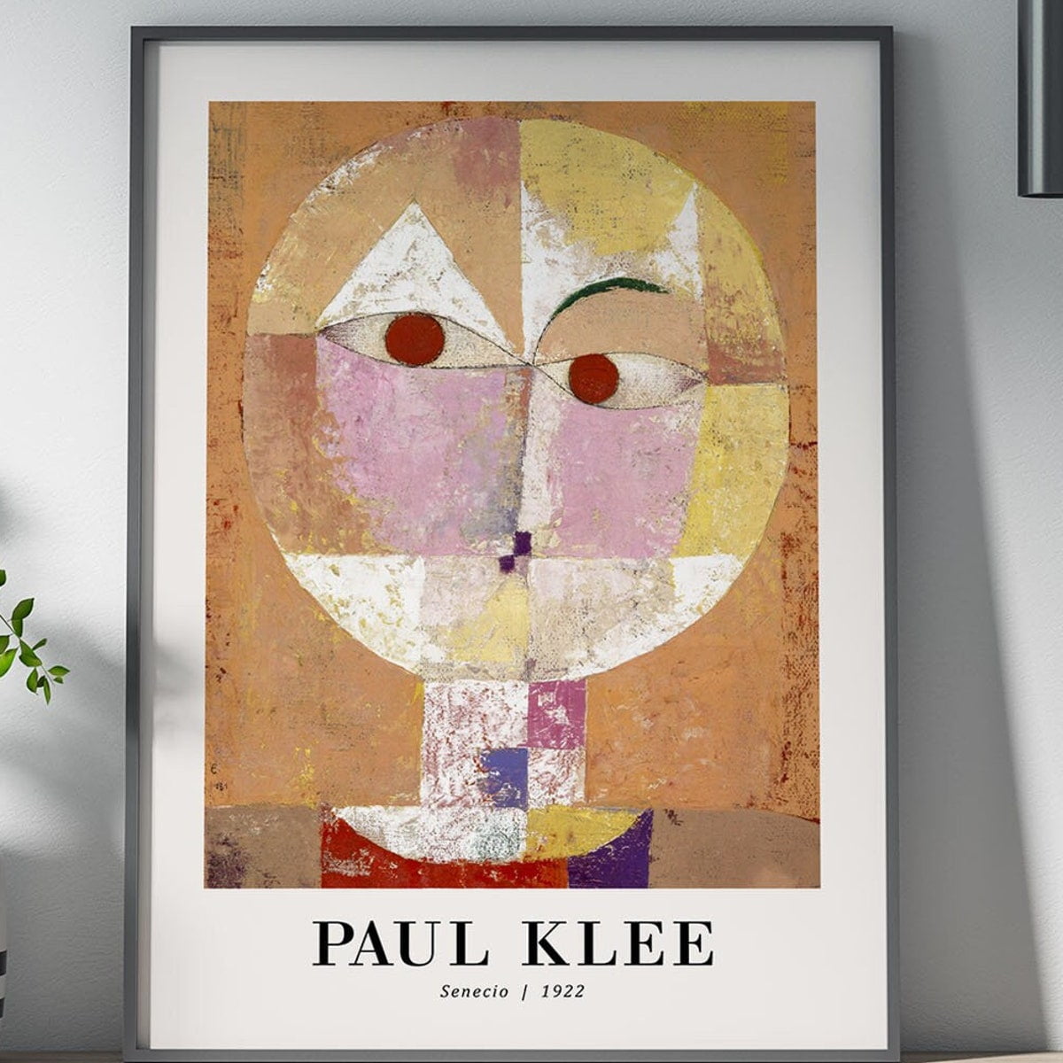 Poster Senecio 1922 By Paul Klee Poster, Poster, Wall Art, Poster Print ...