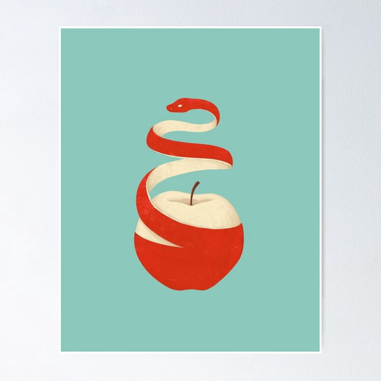 Poster Serpentine Allure - Unframed Poster, 24x36 - Walmart.com