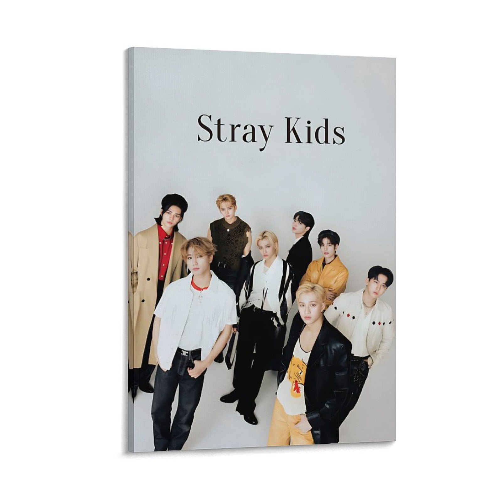Poster Stray Kids Art Pop Boys' Troupe Canvas Wall Art Poster ...