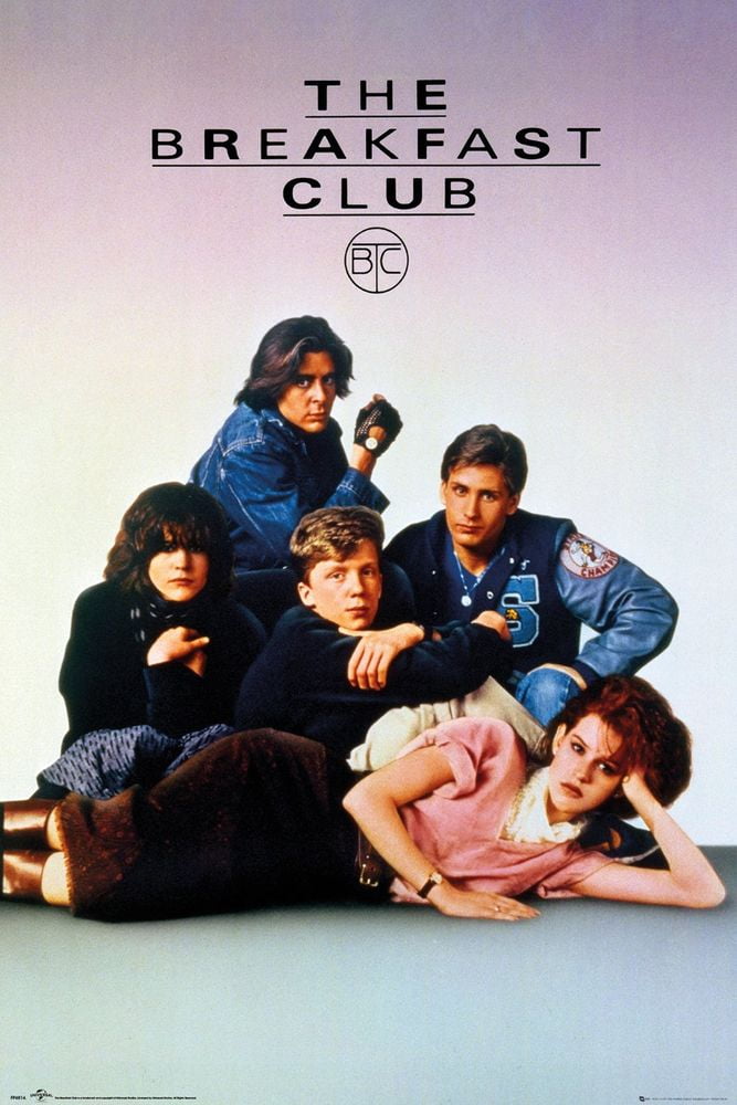 Poster - Studio B - Breakfast Club - Movie Poster 24"x36" Wall Art ...