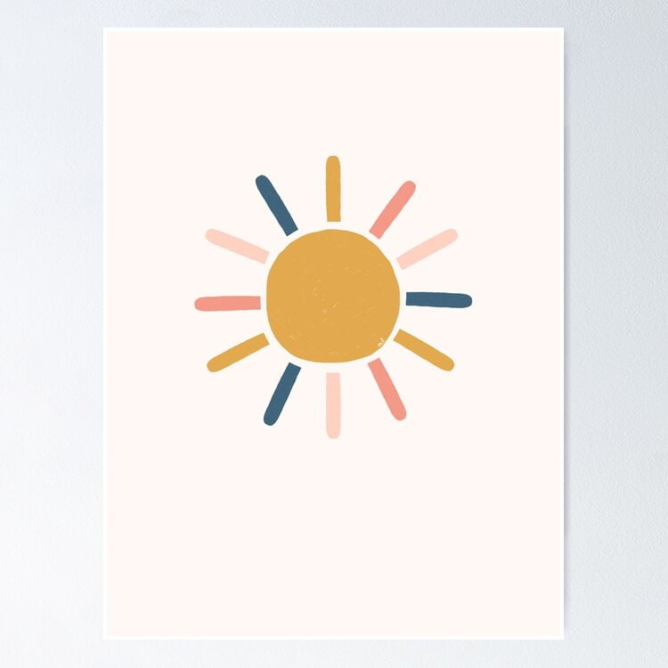 Poster Sunshine - Unframed Poster, 12x18 - Walmart.com