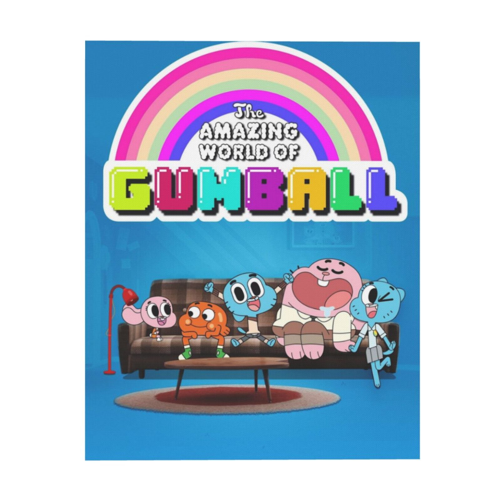 Poster The Amazing World of Gumball Canvas Decorative Poster Gift Art ...