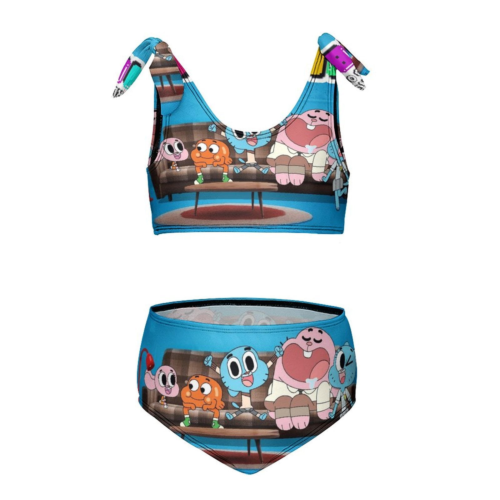 Poster The Amazing World of Gumball Girls Swimsuits Set 2pcs Summer ...