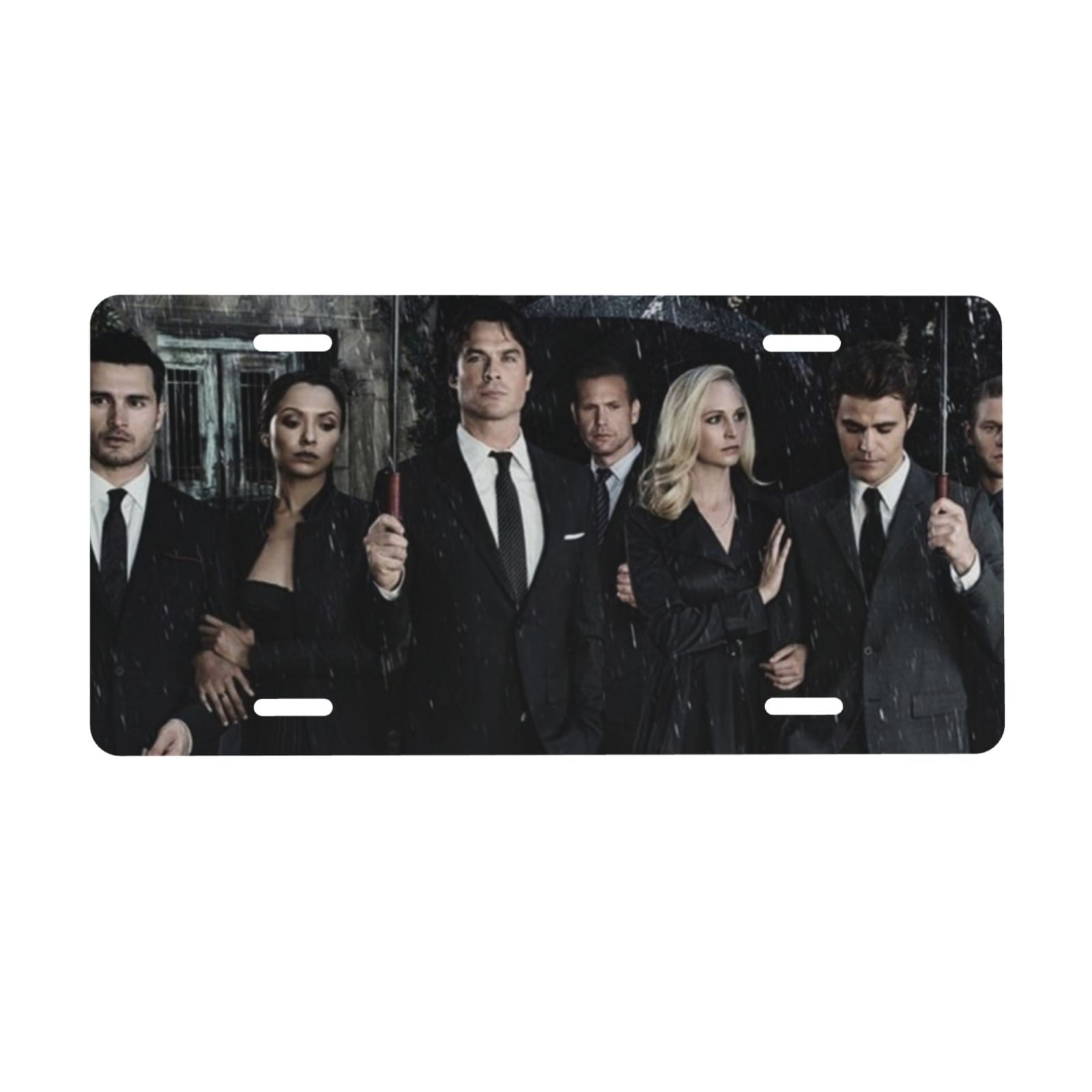 Poster The Vampire Diaries License Plate Cover Aluminum Novelty Vanity ...