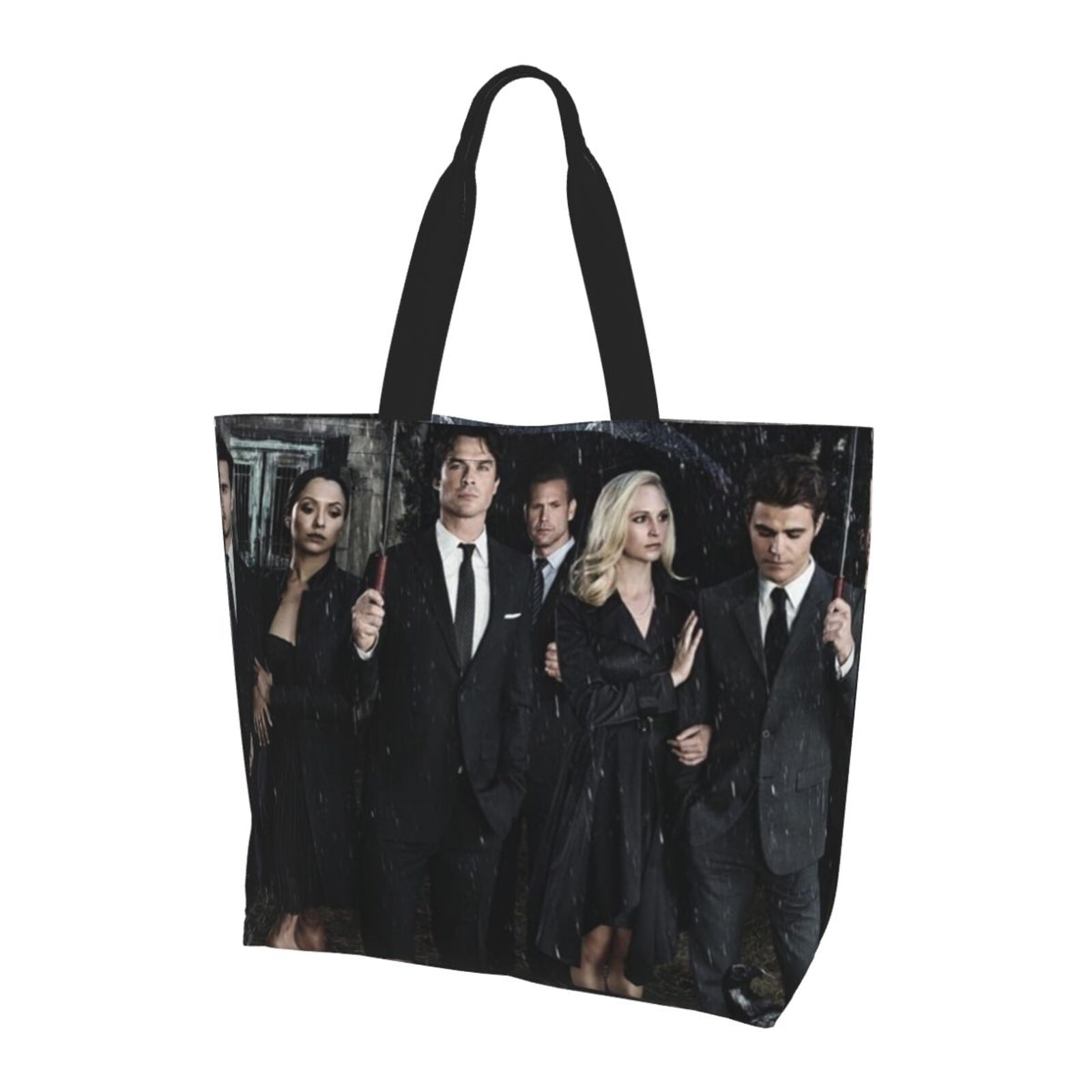Poster The Vampire Diaries Tote Bags Reusable Women Shoulder Bag ...