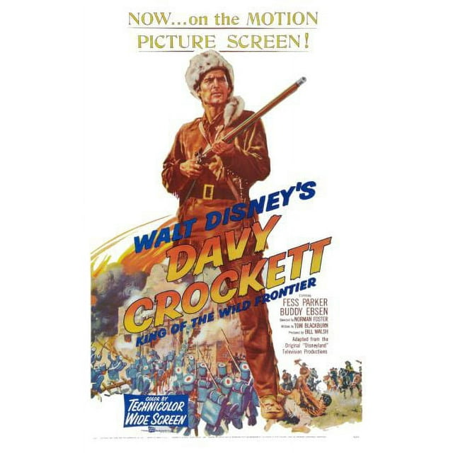Poster Time Davy Crockett Movie Mini Poster 11inx17in 11x17 poster ...