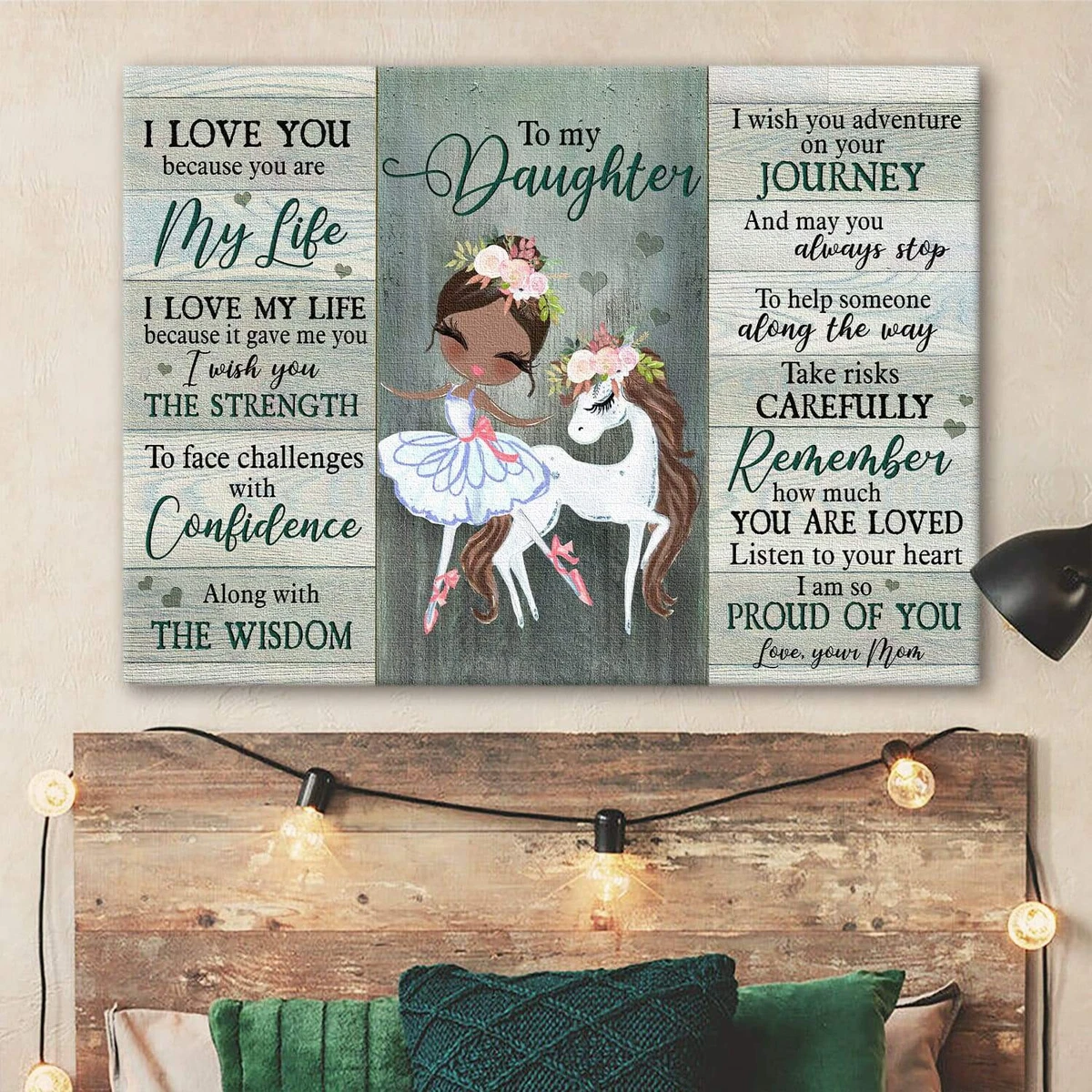Poster Toaughter - Little Ballerina - You Are My Life - Family ...