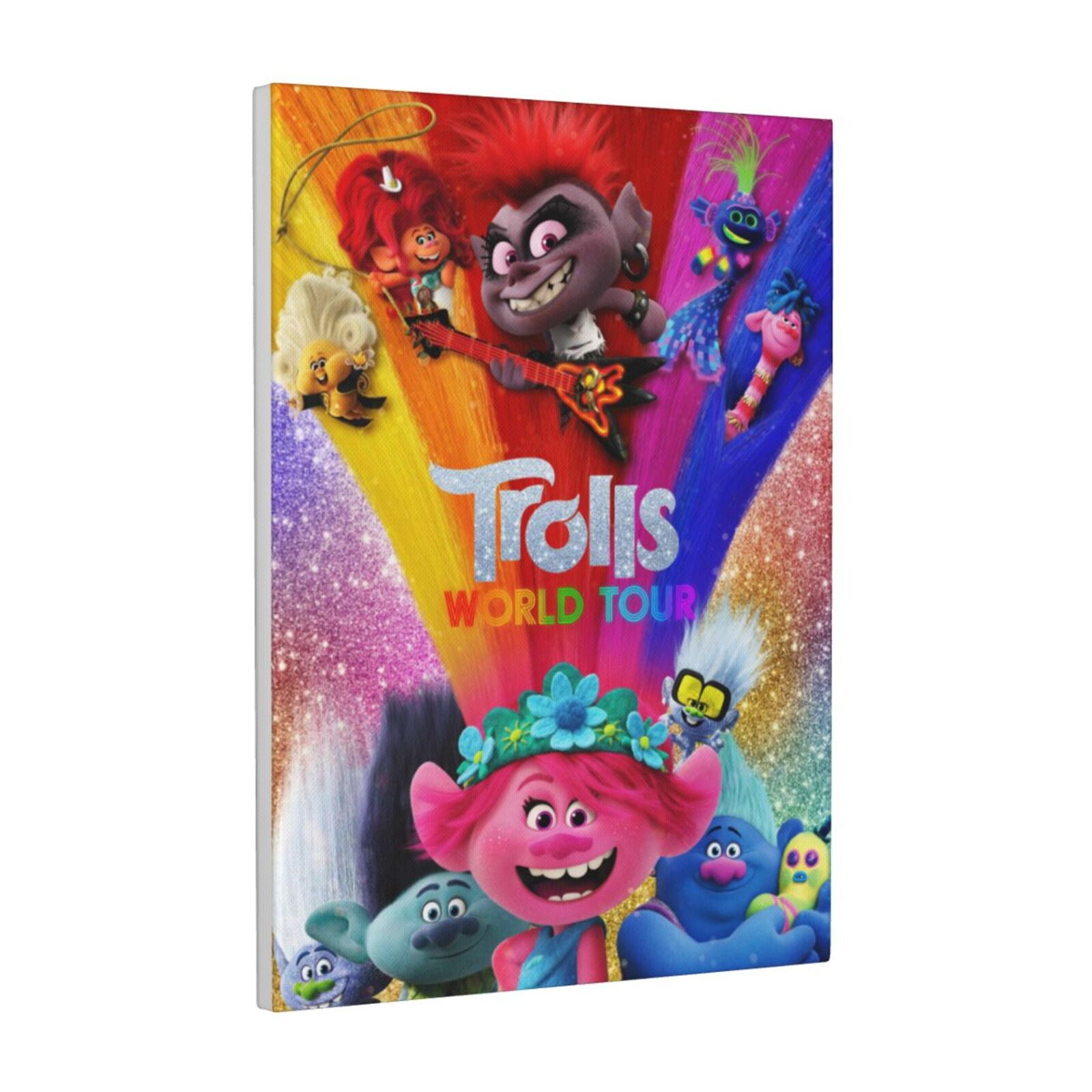 Poster Trolls World Tour Canvas Decorative Picture Frame Wall Poster ...