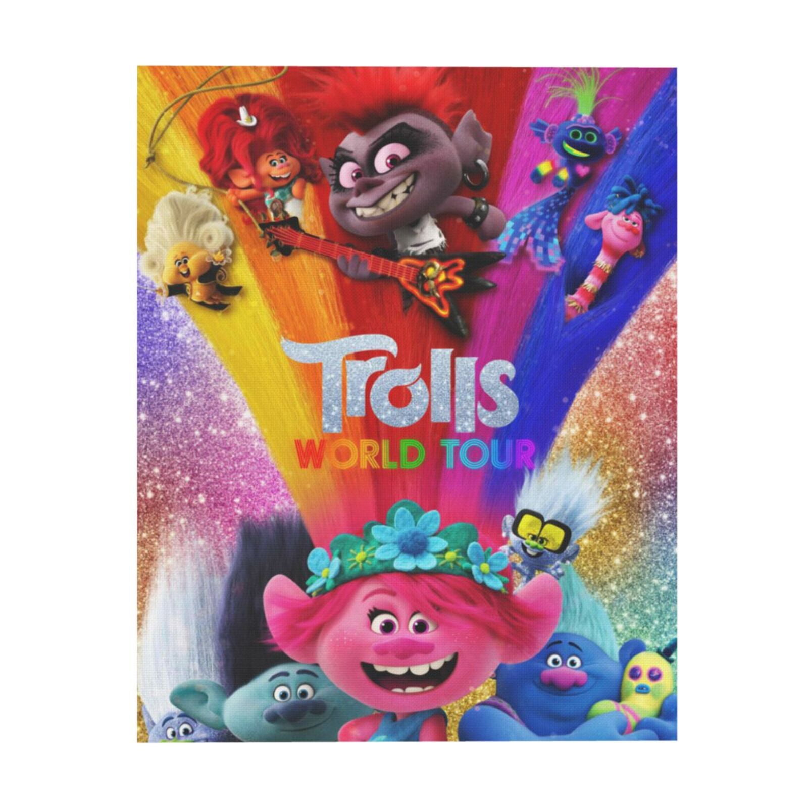 Poster Trolls World Tour Canvas Decorative Poster Gift Art Picture ...