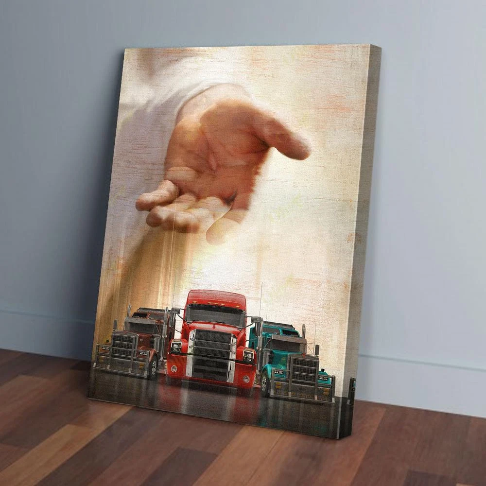 Poster Trucker Jesus, Wall Art, Unframed Prints For Home Or Office ...