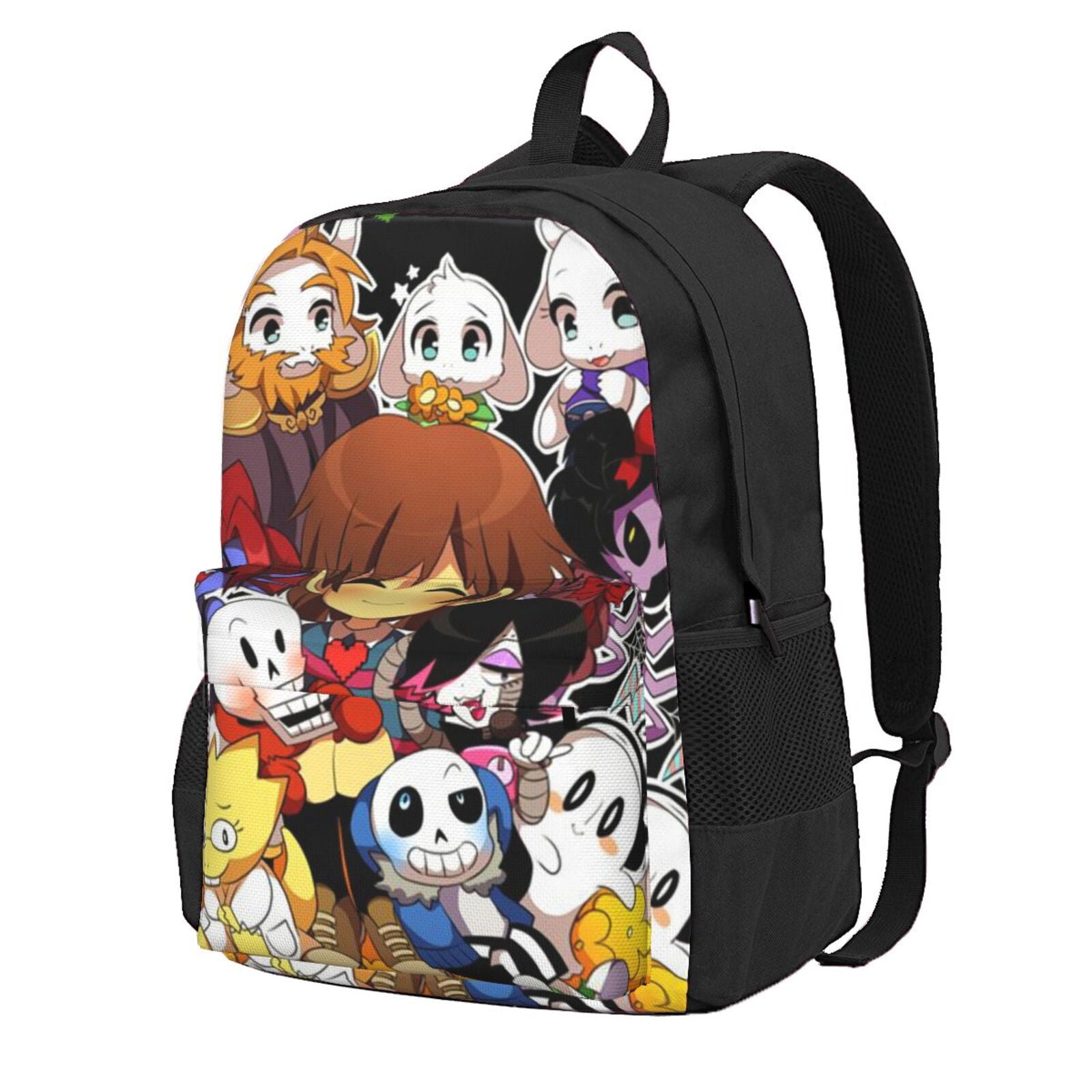 Poster Undertale Game Casual Daypack Laptop Backpack Student School Bag ...