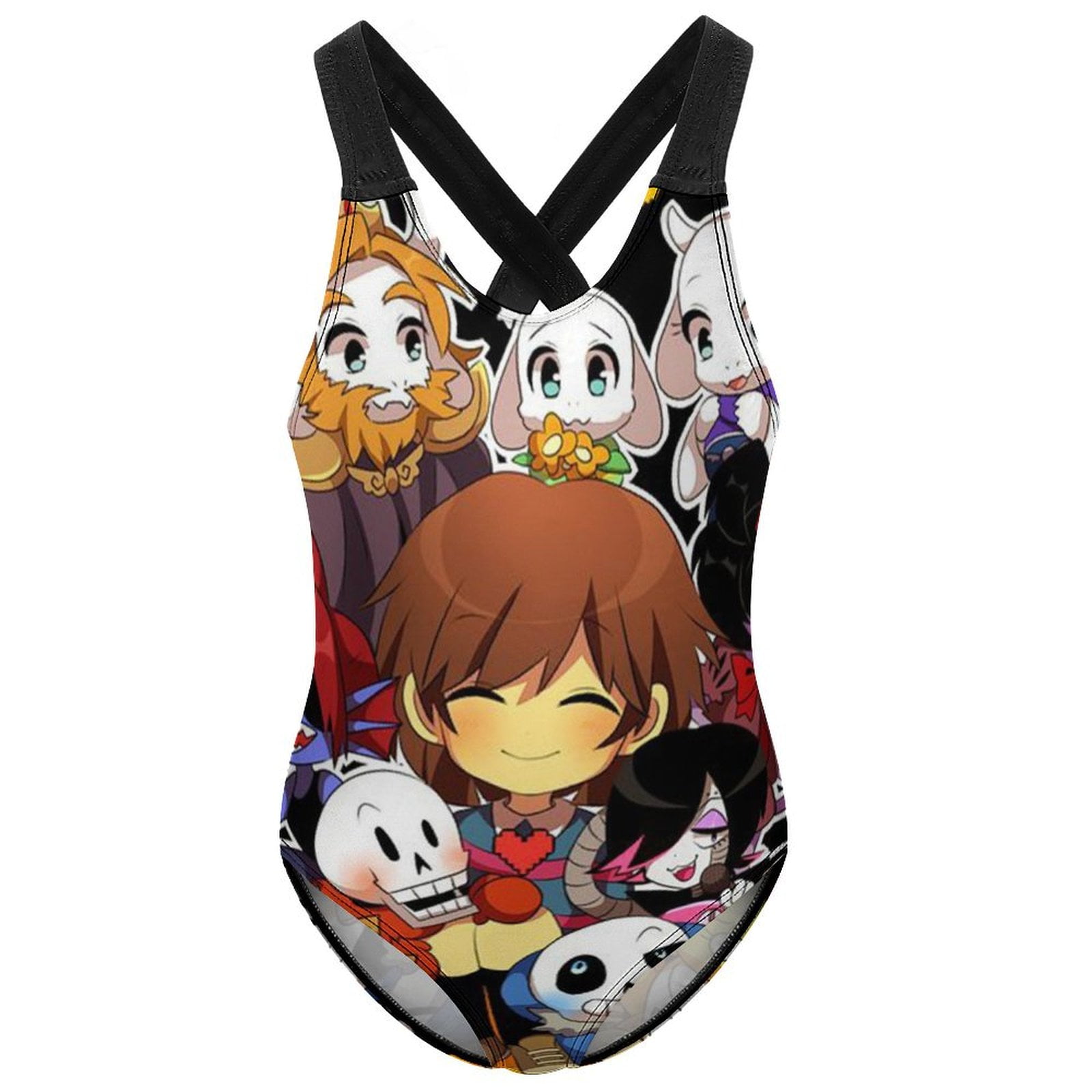 Poster Undertale Game Children's One-piece Swimsuit Summer Girl's ...