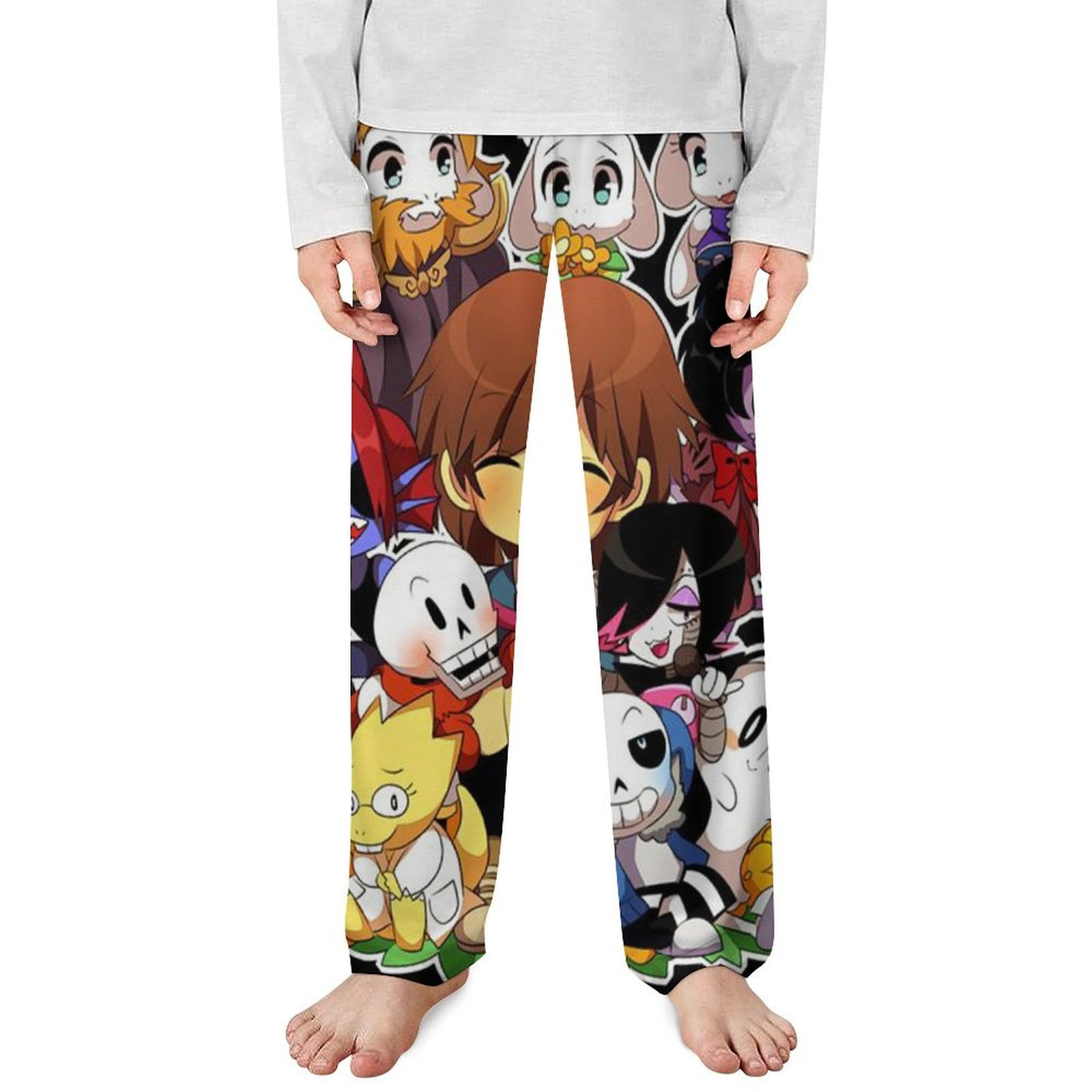 Poster Undertale Game Children's Pajamas Cozy Lounge Straight Leg ...