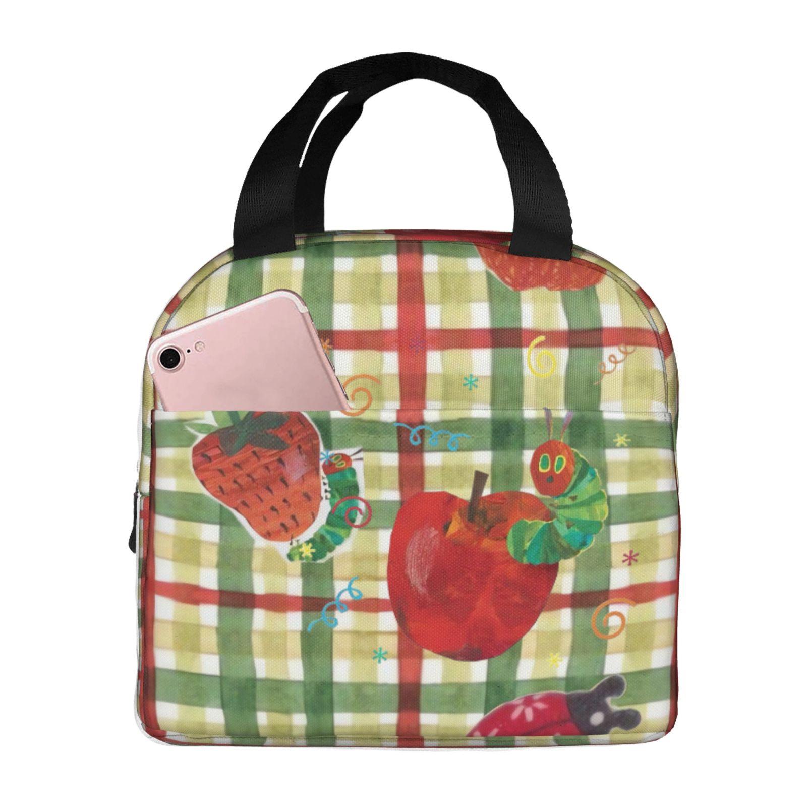 Poster Very Hungry Caterpillar Lunch Box Bag Reusable Thermal Lunch ...