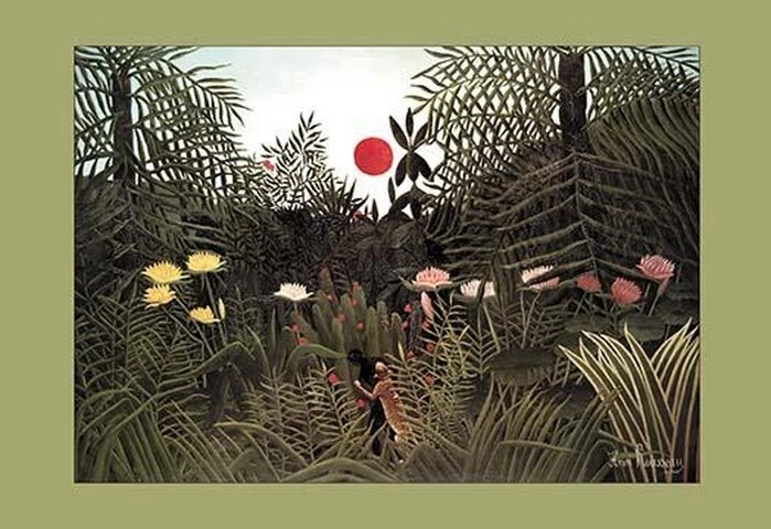 Poster Virgin Forest Henri Rousseau Print- UNFRAMED Poster Prints, Wall ...