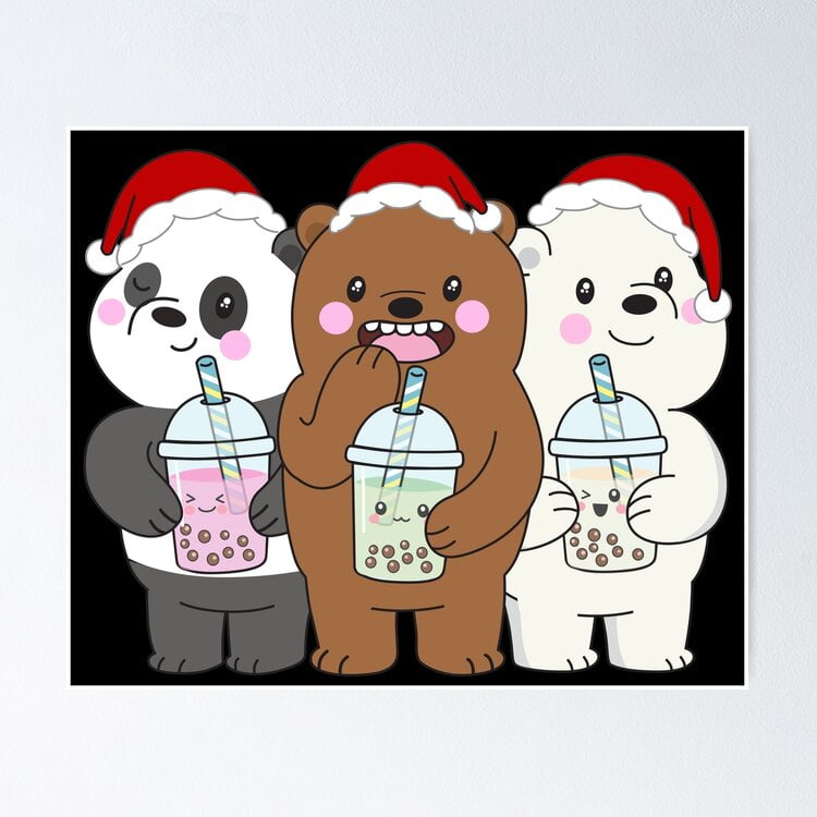 Poster We Bare Bears Poster - No Framed, Vintage Wall Art, Hot Trend ...