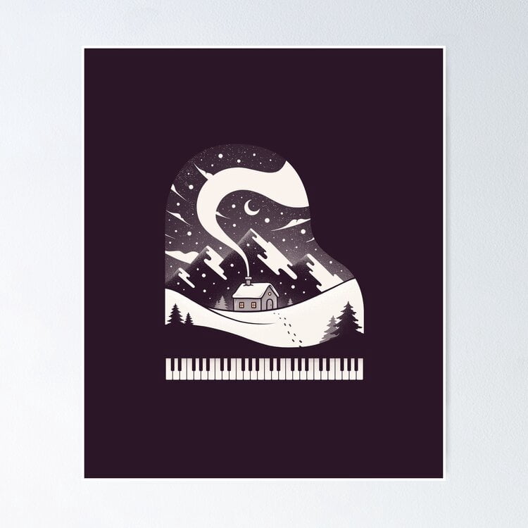 Poster Winter Lullaby - Unframed Poster, 24x36 - Walmart.com