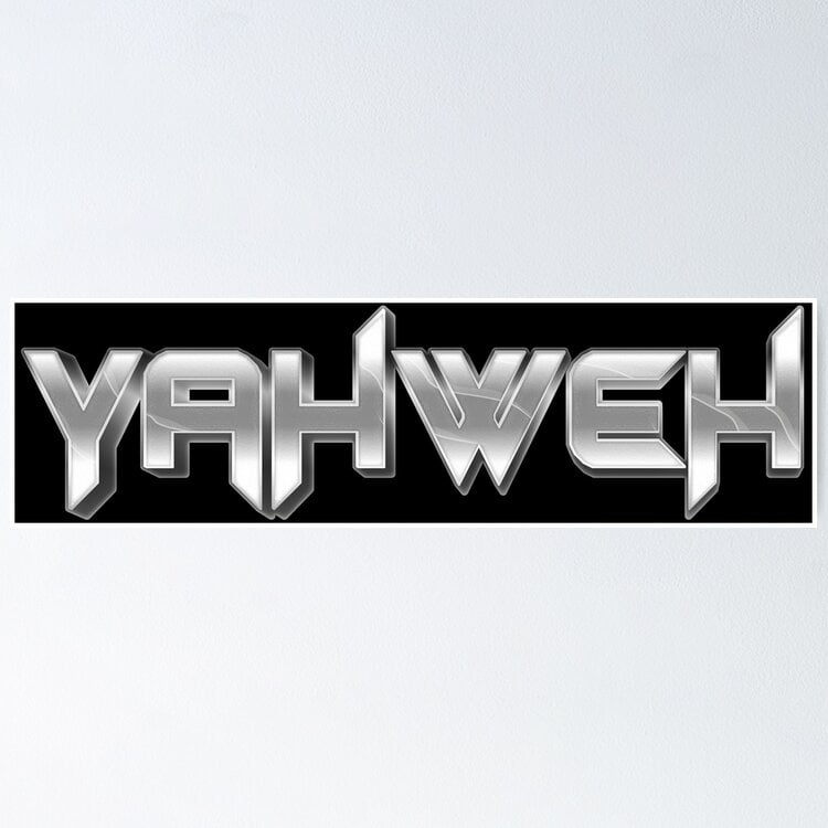 Poster Yahweh Poster - No Framed, Vintage Wall Art, Hot Trend!, 24x36 ...