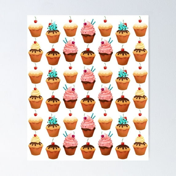 Poster You Can'T Buy Happiness But You Can Buy Many Cupcakes Poster ...