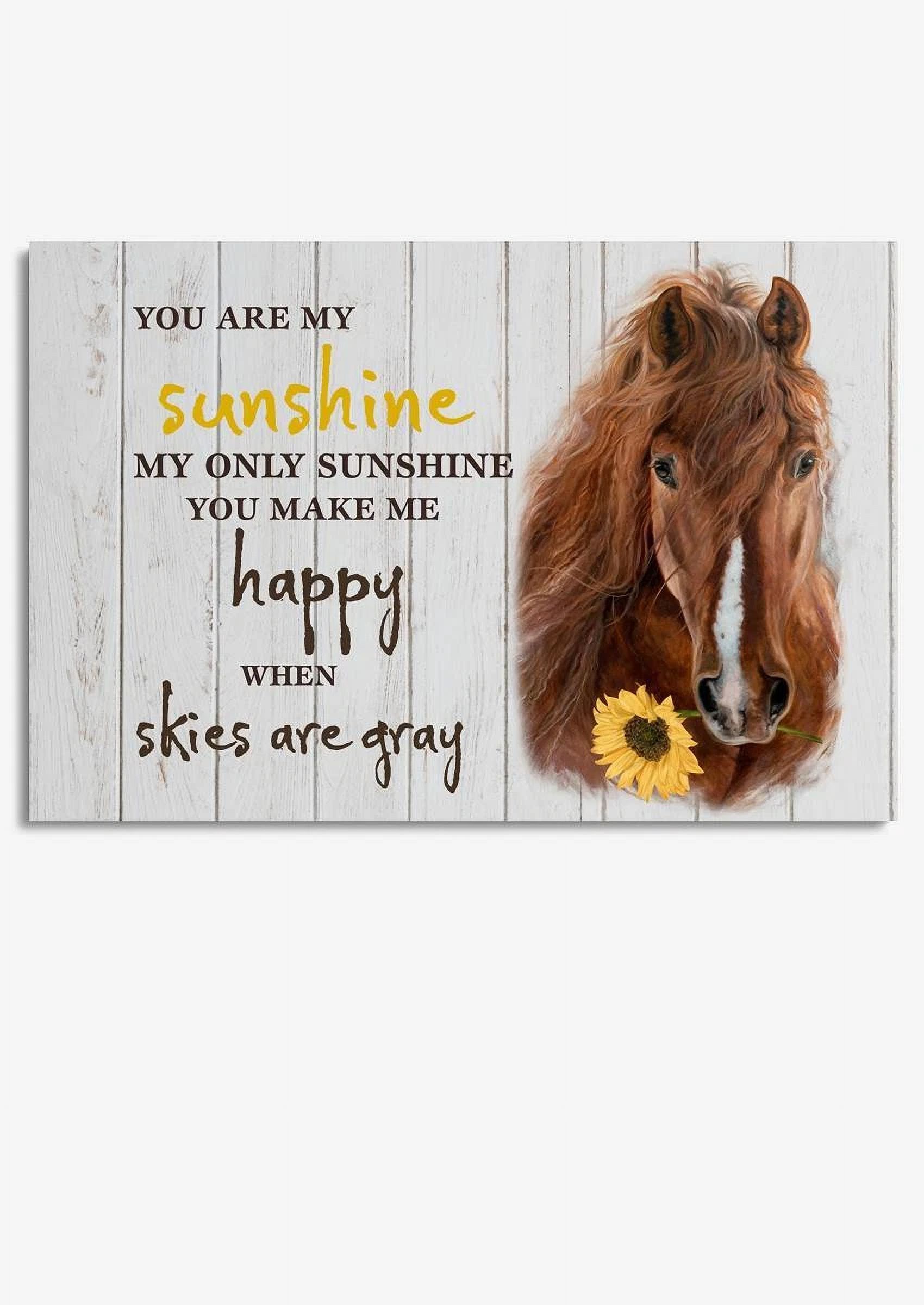 Poster You Are My Sunshine Motivation Quote For Home Housewarming 02 ...
