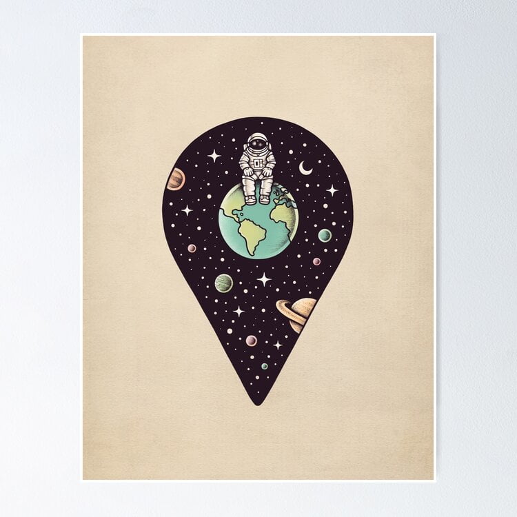 Poster You are here - Unframed Poster, 24x36 - Walmart.com