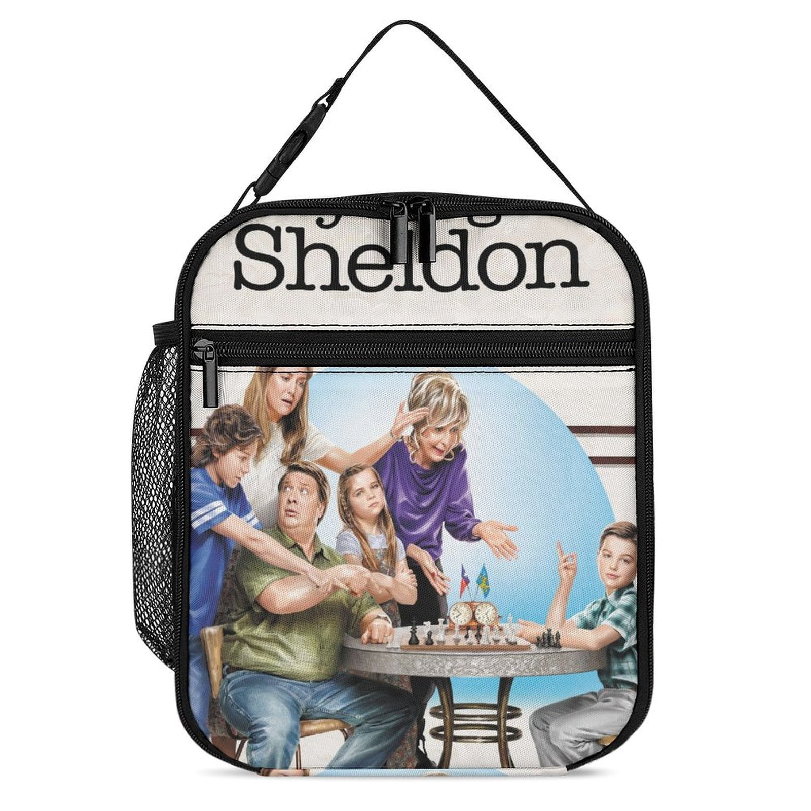 Poster Young Sheldon Portable Lunch Bag Insulated Lunchbag Cooler ...