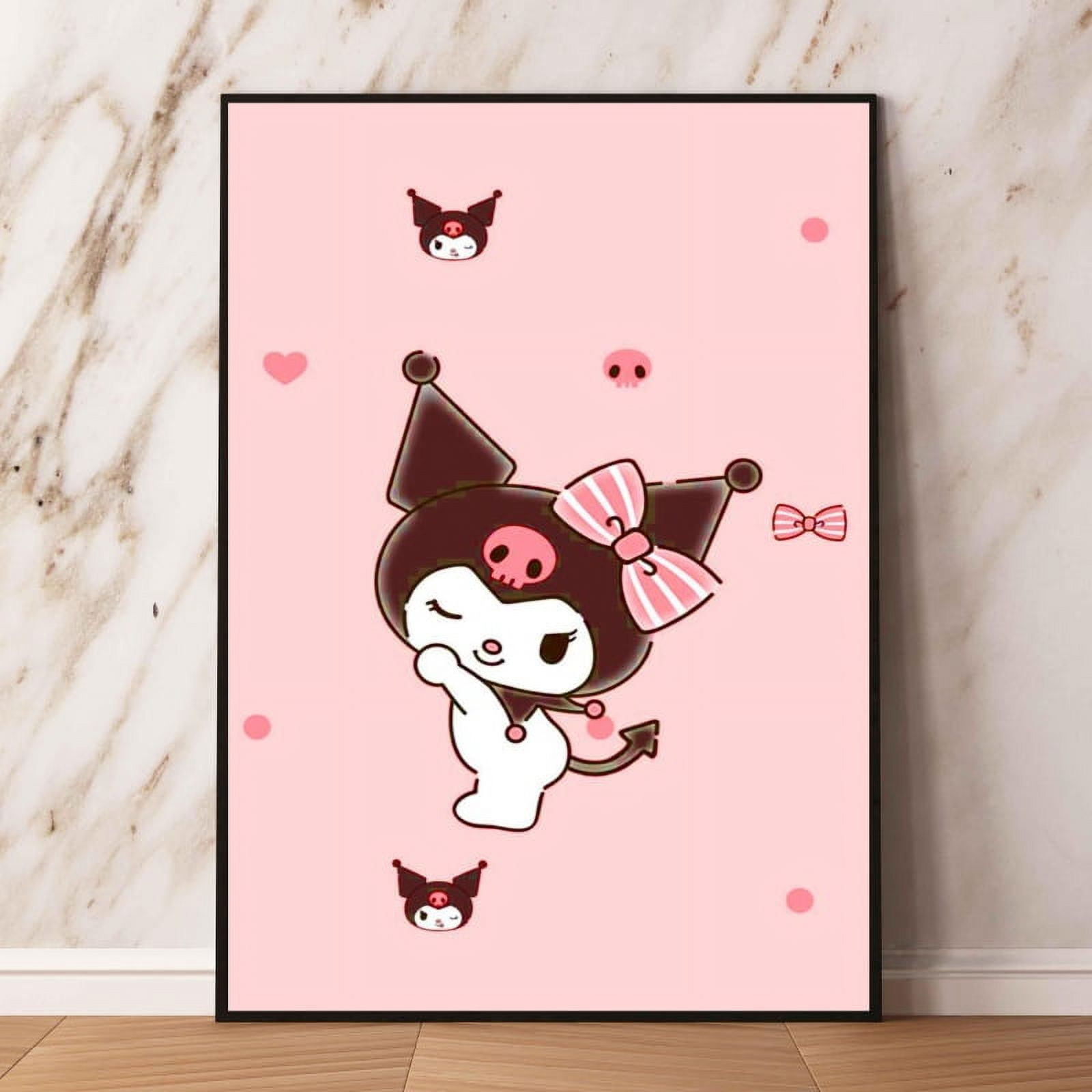 Poster and Painting Sanrios Kuromi Hd Print Art Prints Decorative ...