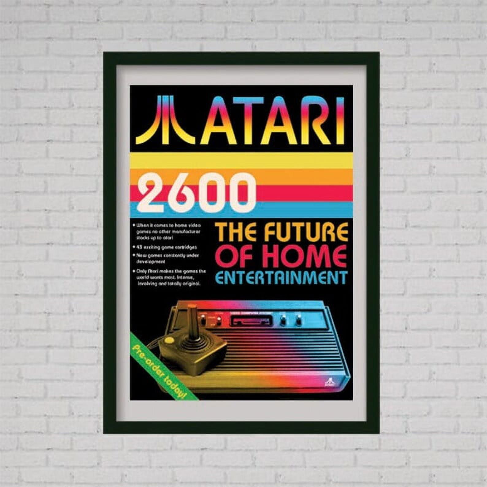 Poster atari 2600 console space invaders Poster art print arcade ...