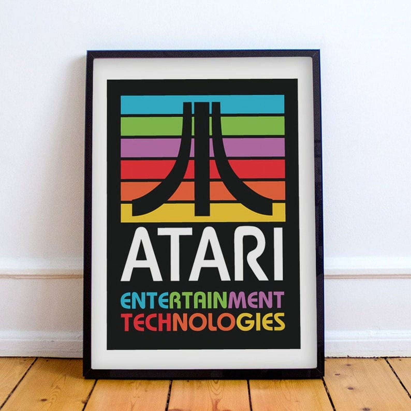 Poster atari 2600 gamer console space invaders Poster art print gaming ...
