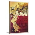Poster for La Boheme, Opera by Giacomo Puccini, 1895, Stretched Canvas ...