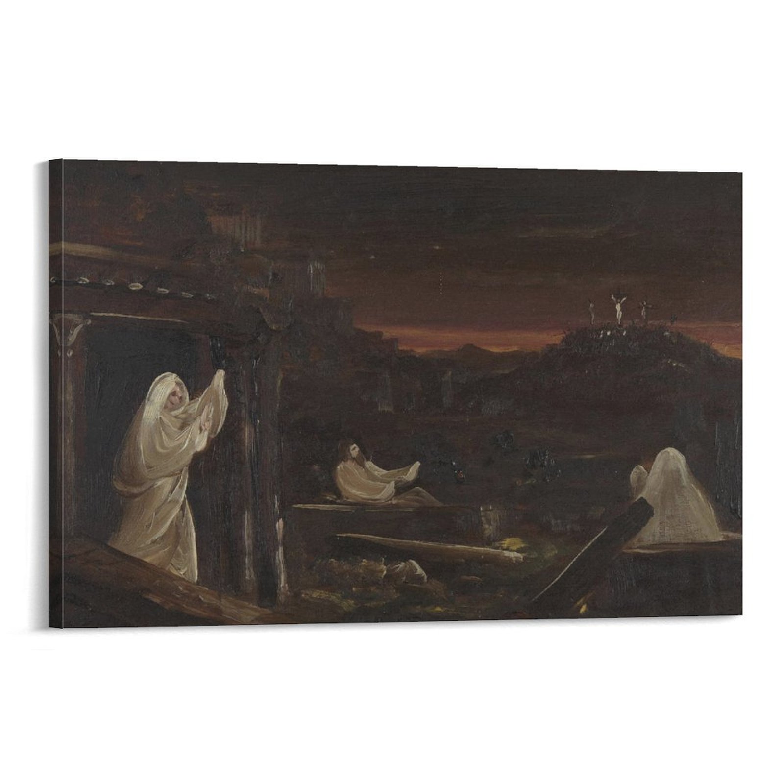 Poster for Thomas Cole's Death Rises from The Grave Wall Art Poster ...