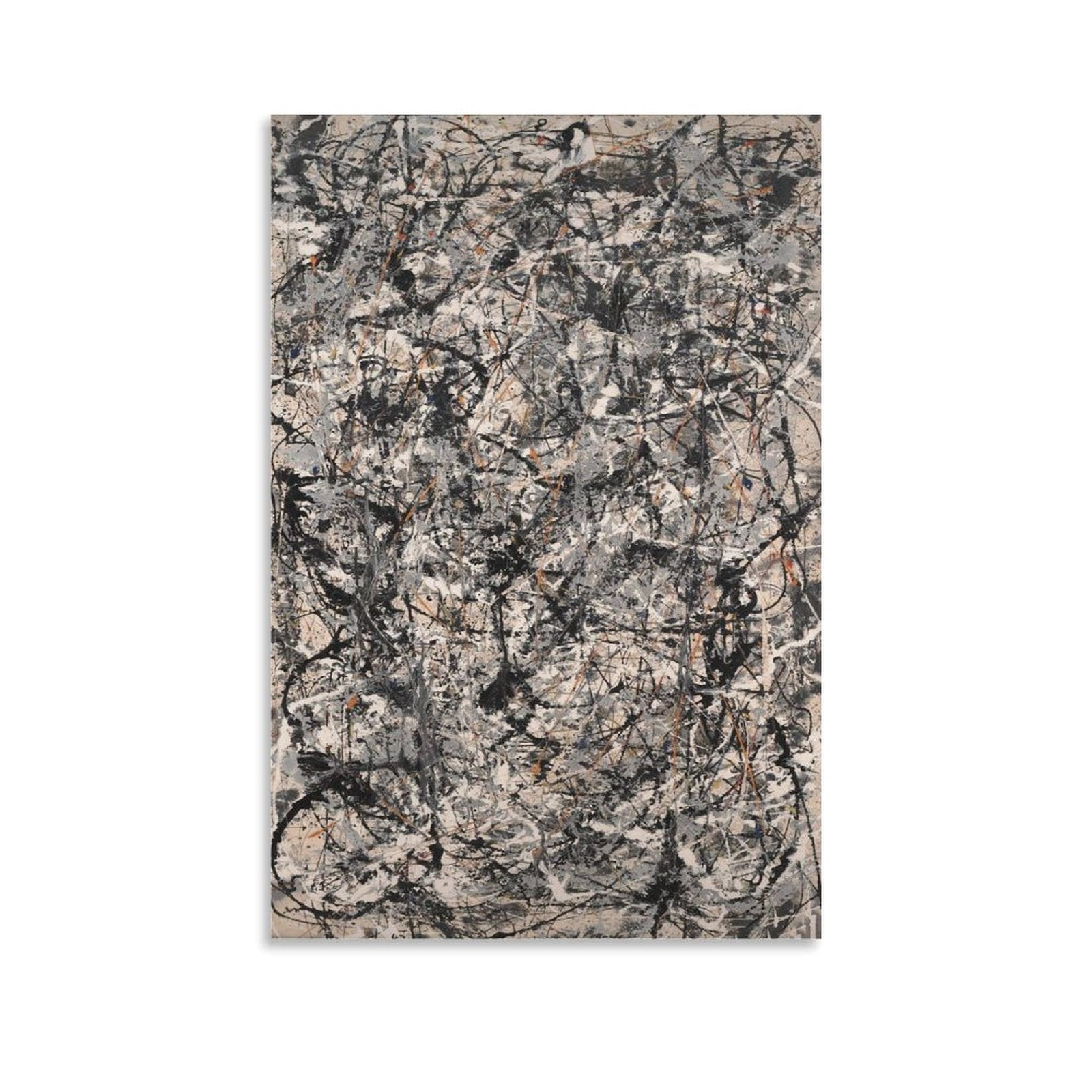 Poster of Jackson Pollock's Cathedral Painting Poster Decorative ...