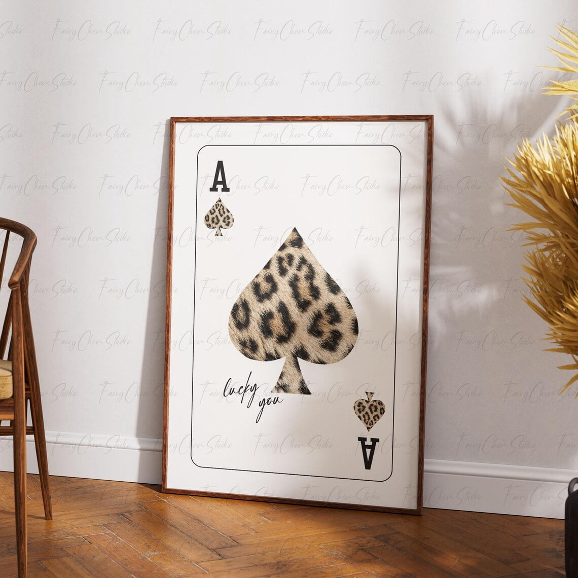 PosterArt Ace of Spades Poster, Playing Card Wall Art Print, Retro ...