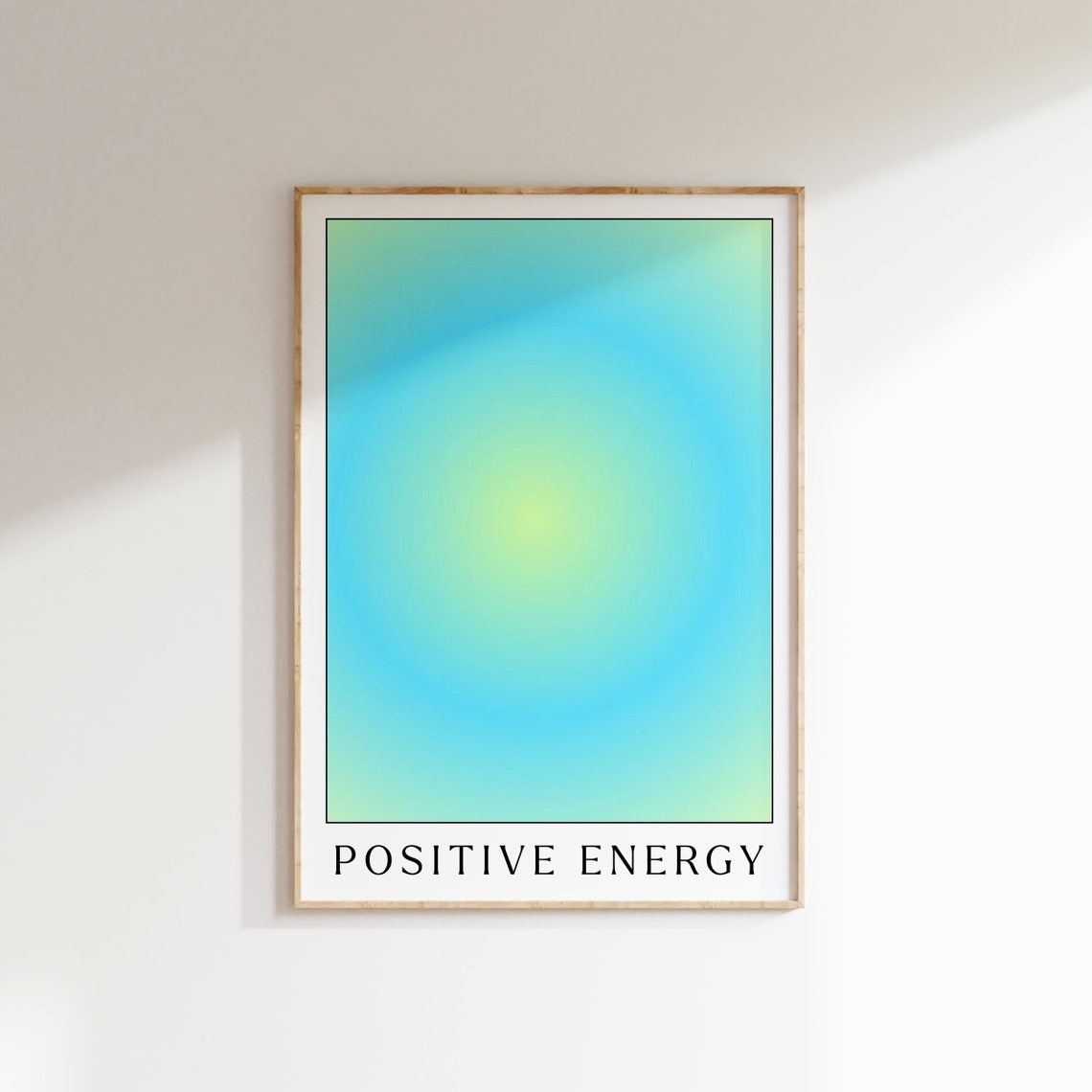 PosterArt Aura Gradient Art Poster: Positive Energy Wall Art, Colorful ...