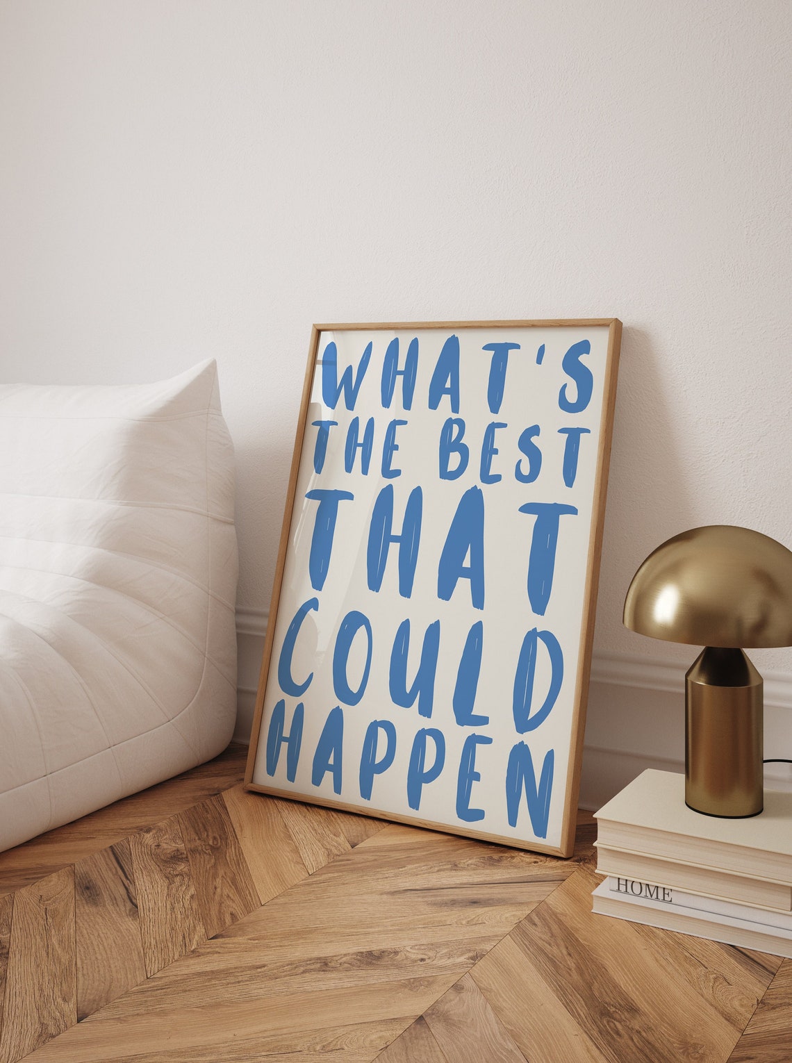 PosterArt What's The Best That Could Happen Poster, Uplifting Wall Art ...