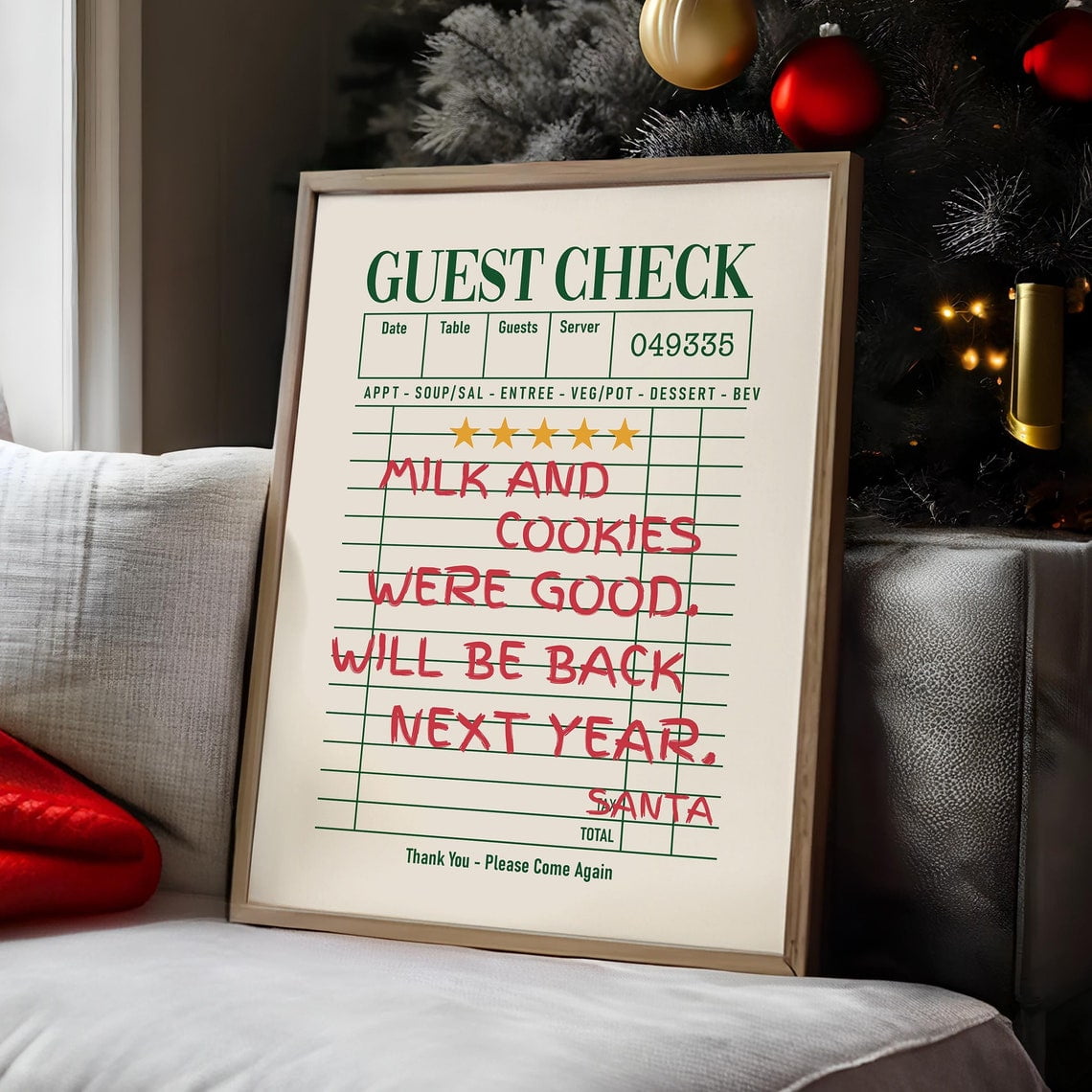 PosterArt Cookies Were Good Poster, Funky Retro Holiday Wall Art ...