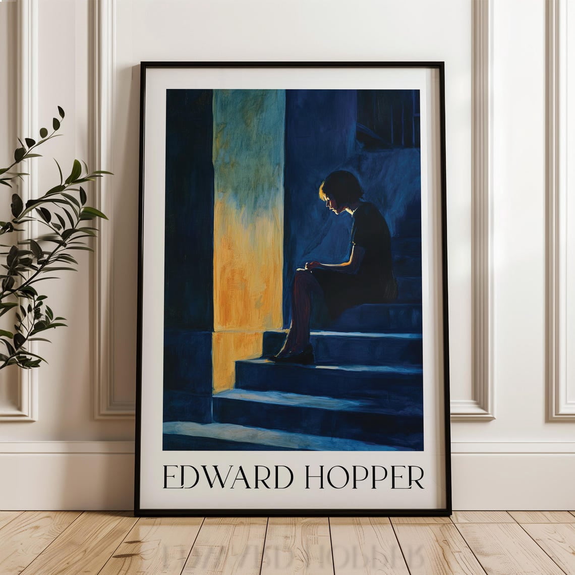 PosterArt Edward Hopper Poster, American Realism Vintage Wall Art ...