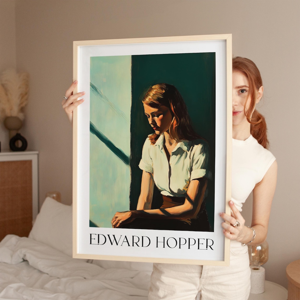 PosterArt Edward Hopper Poster, American Realism Wall Art Print ...