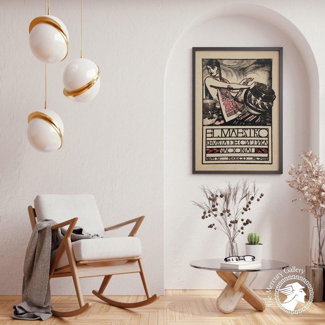 PosterArt El Maestro Poster, Vintage Mexican Magazine Cover, Mexican ...