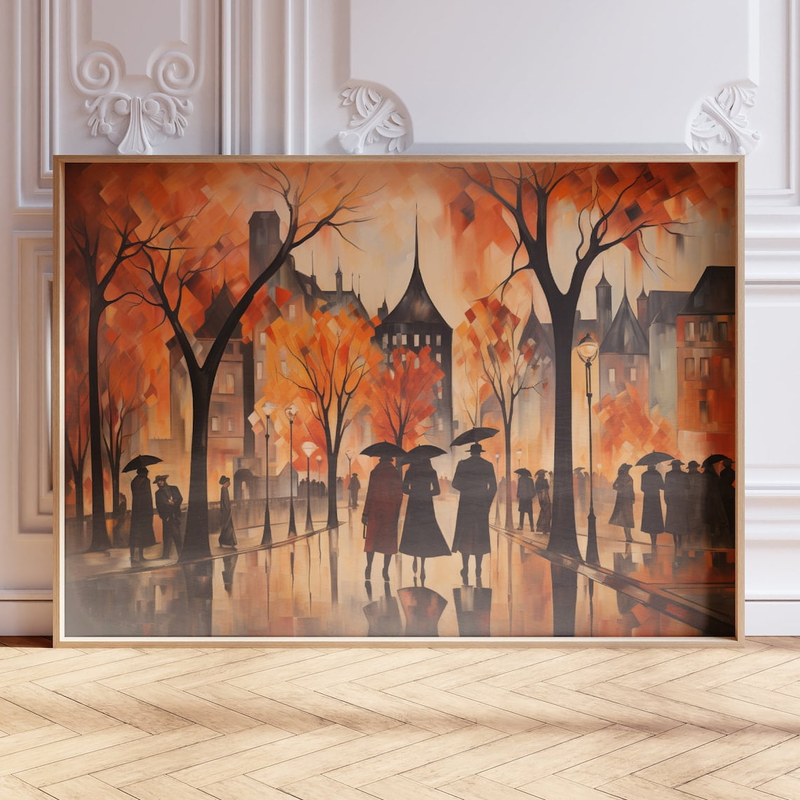 PosterArt Emile Berard Style Poster Wall Art, Original Artwork ...
