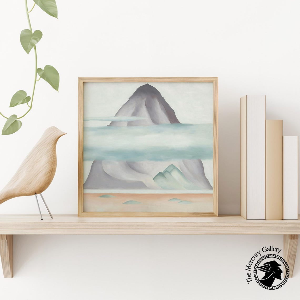 PosterArt Georgia O’Keeffe Poster, Misti A Memory Mountain Art Print ...