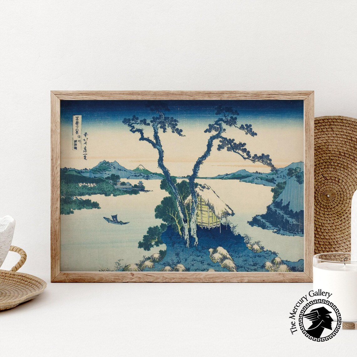 PosterArt Hokusai Poster, Views of Mount Fuji Art Print, Traditional ...