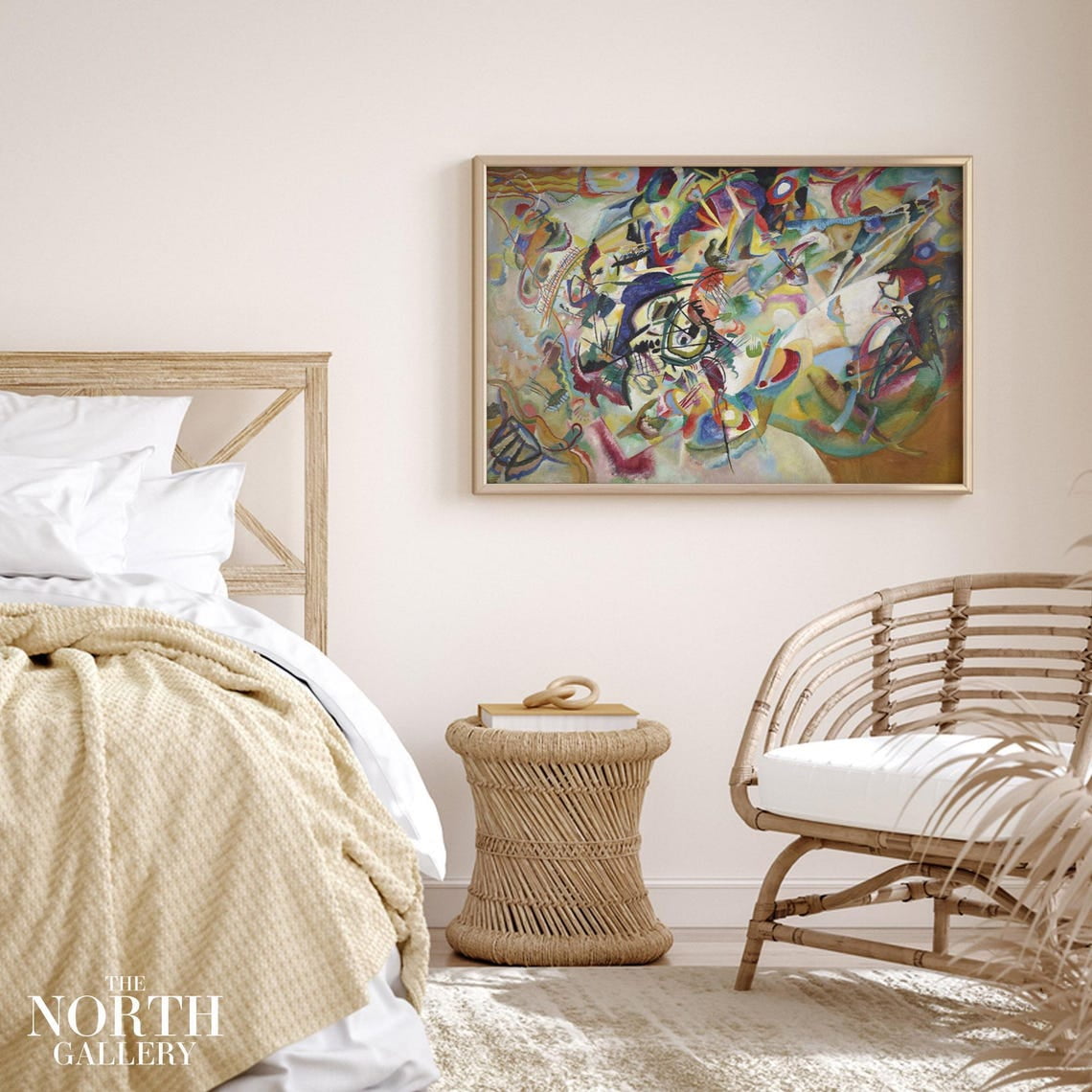 PosterArt Kandinsky Composition VII Poster Colorful Abstract ...
