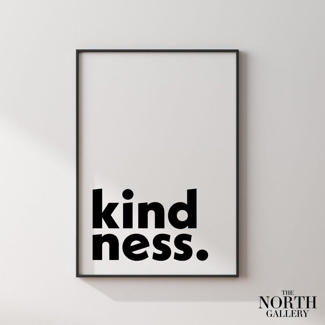 PosterArt Kind ness Poster Print, Quotes About Life, Typography Print ...