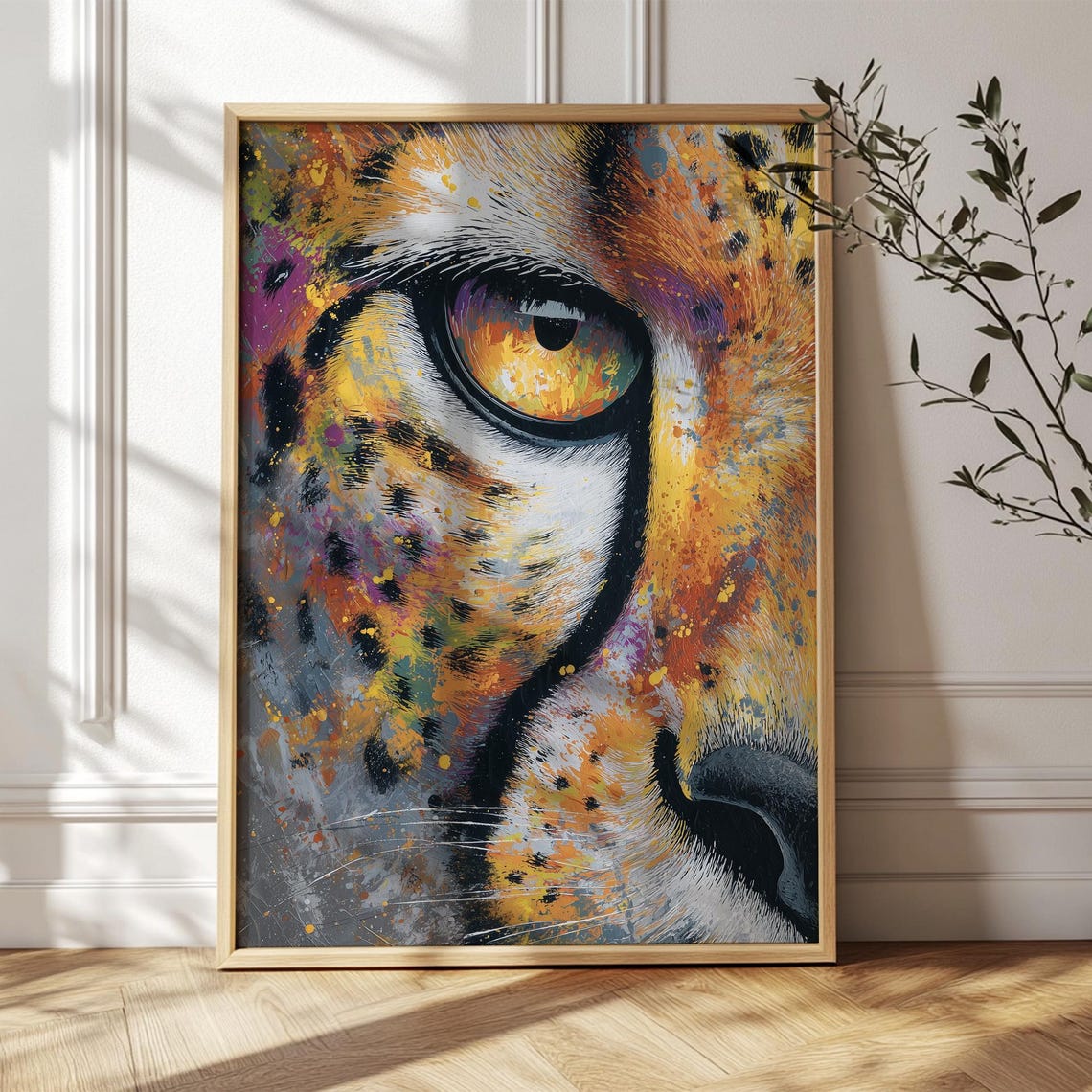 PosterArt Light Through Silence Poster Wall Art, Japandi Abstract ...