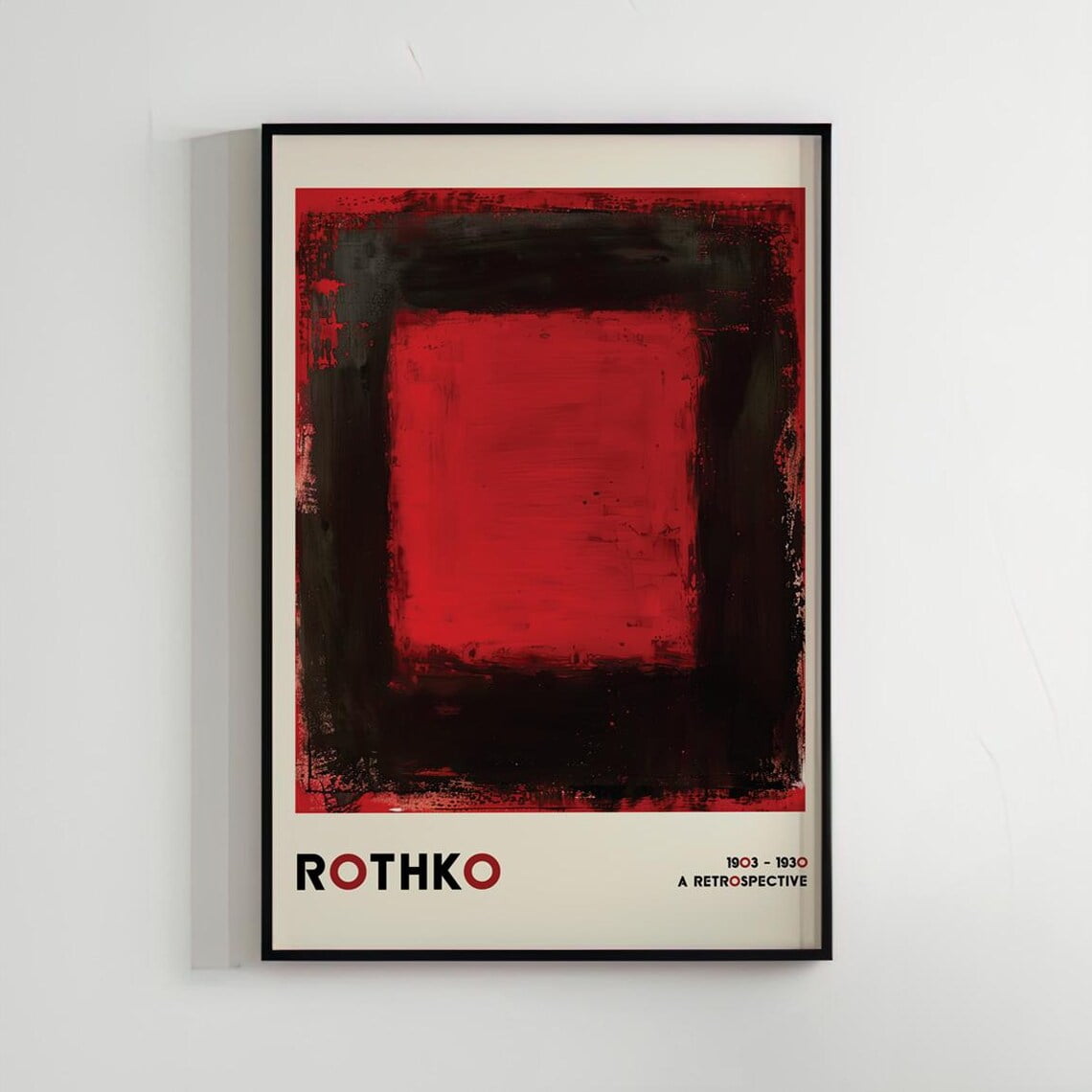 PosterArt Mark Rothko Art Poster, Printable Wall Art, Modern Art ...