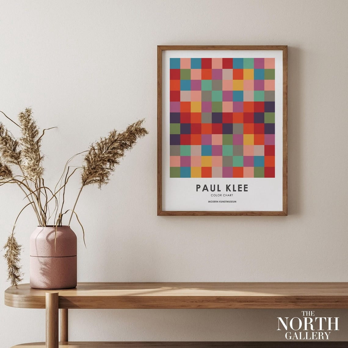 PosterArt Paul Klee Exhibition Poster, Color Chart, Paul Klee Art Print ...